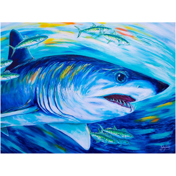 Blue Dynamite - Canvas Poster – Kelly of the Wild